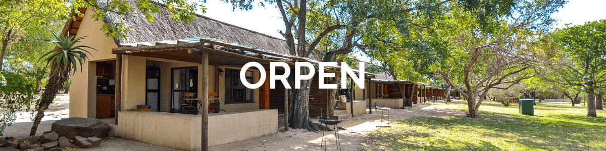 Kruger National Park | Orpen Camp - Safaria